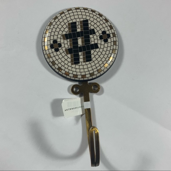 Anthropologie | Wall Decor | Nwt Anthropologie Vanessa Monogram Hook ...